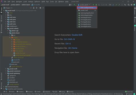 idea 集成 docker 插件实现一键远程部署 springboot 应用，无需三方依赖，开源微服务全栈有来商城线上部署方式 有来技术