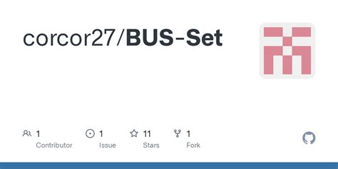 GitHub Corcor27 BUS Set
