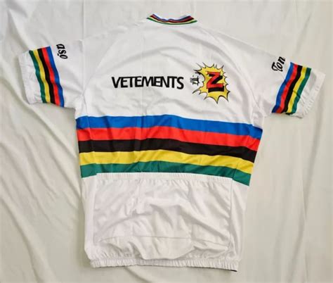 Greg Lemond Signed 1990 World Champion Cycling Jersey Z Tomasso Tour De