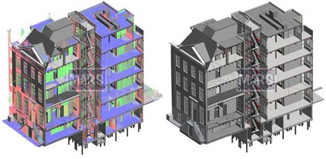Point Cloud To Revit Modeling Services Point Cloud Bim Cloud Data