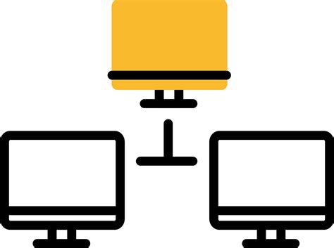 Computer Network Illustration Vector On A White Background Vector Art At Vecteezy