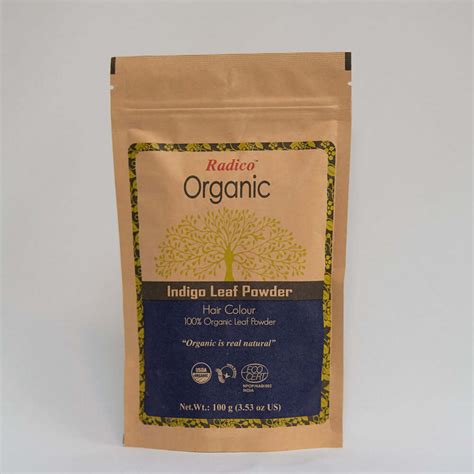 Radico Colour Me Organic Organic Indigo Powder Hair Color