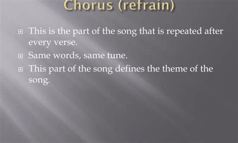 Is The Refrain The Same As The Chorus Explained