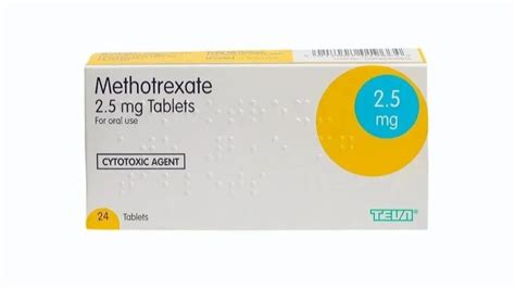 Methotrexate 25 Mg Tablet At ₹ 1500box Bengaluru Id 2855244715730