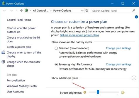Adjust Screen Brightness In Windows GetWox