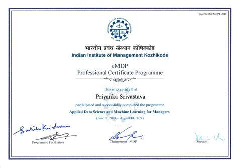 Dataanalyst Iim Ai Datascience Data Analyst Machinelearning Iimk Priyanka Srivastava