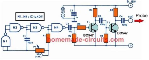 Signal Injector Circuits For Quick Troubleshooting Of All Audio Equipment Homemade Circuit