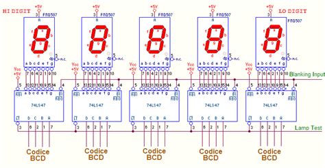 74ls47 Raccolta Componenti Dentro Il Computer Di Giobe®2000