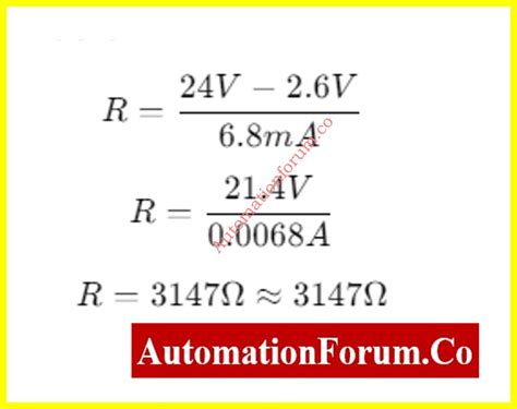 Easy Pull Up Resistor Calculator For Plc Inputs In Discrete Sensor Applications