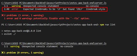 Mengatasi Error Expected Linebreaks To Be Lf But Found Crlf Di