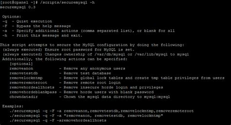 How To Secure Your Mysql Database In Centos 7 Cpanel Tmzvps Blog
