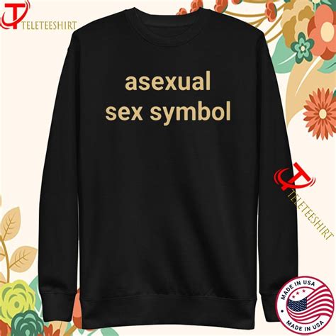 Asexual Sex Symbol T Shirts Hoodie Long Sleeve V Neck Tee
