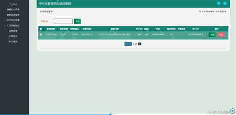 Java毕设项目 中小学教育机构培训系统 （javavuemybatismavenmysql）培训系统 Java开发 Csdn博客