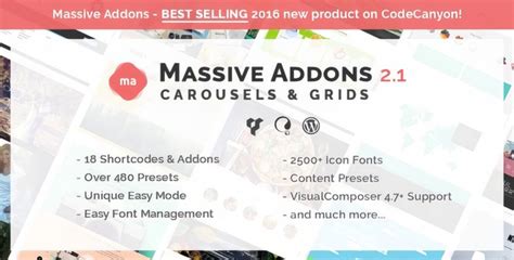 Massive Addons For Visual Composer