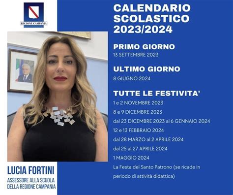 Il Nuovo Calendario Scolastico 20232024 Approvato Dalla Regione