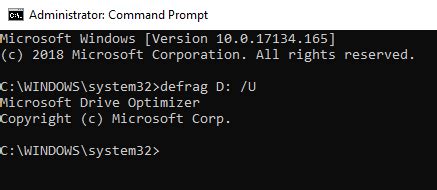 Windows Disk Defrag Does Not See The External Drive