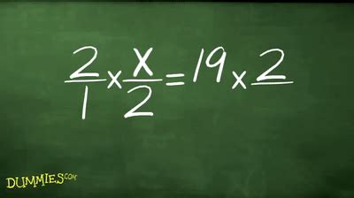 How To Solve Simple Linear Equations In Algebra For Dummies On Make A GIF