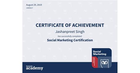 Jashanpreet Singh On Linkedin Social Marketing Certification