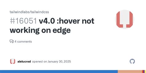 V40 Hover Not Working On Edge · Issue 16051 · Tailwindlabs
