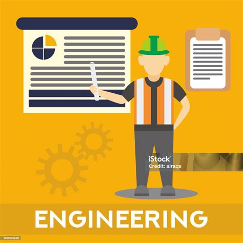 Engineering Activity Illustration Template向量圖形及更多stem 主題圖片 Stem