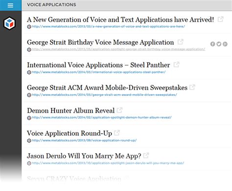 Introducing Metablocks Lists When You Need Some Examples Metablocks