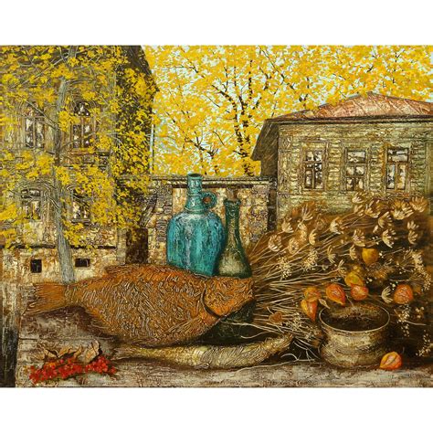 Купить картину Натюрморт с рыбой в Москве от художника Доний Игорь