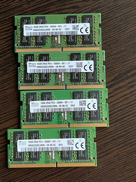 Оновлення Ddr4 16gb8gb 320026662400 для ноутбука Sodimm 979 грн