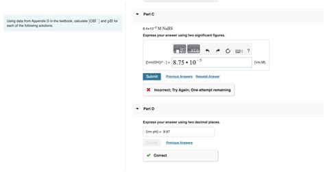 Solved Using Data From Appendix D In The Textbook Calculate Chegg Com