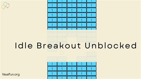 Idle Breakout Unblocked Play The Game Free Online