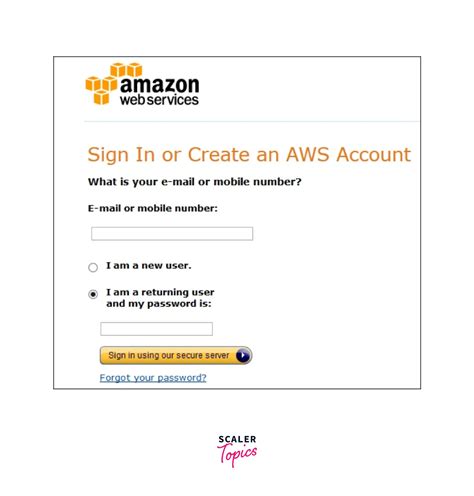 Guide To Creating And Activating AWS Account Scaler Topics