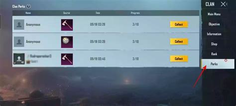 BGMI Clan Perks How To Use BGMI Clan Perks To Purchase Free Items WargXP