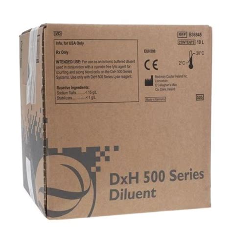 Hematology Reagent Diluent Not Test Specific For Dxh 500 Series Analyzers B36845