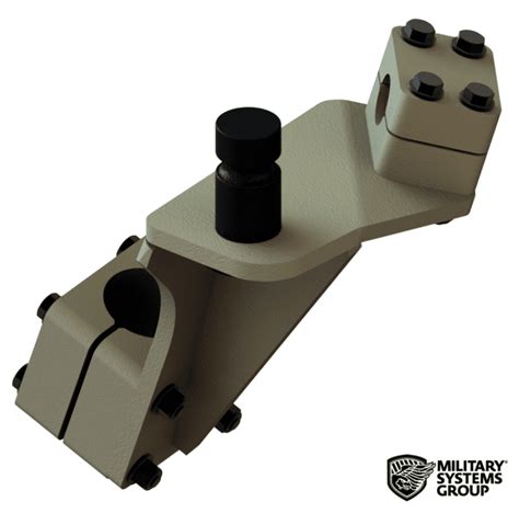 Himars Commanders Hatch Swing Arm Mounting Bracket With 5 56mm Ammunition Bin Military