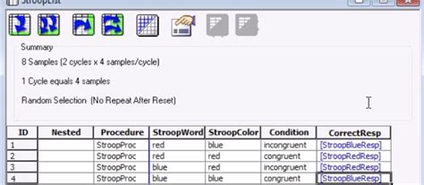 E Prime Tutorial 5 Counterbalancing — Andys Brain Book 10 Documentation