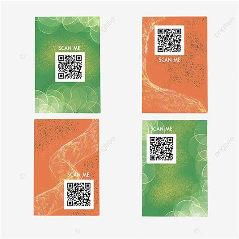 Qr Code Label PNG Transparent Abstract Qr Code Label Design Scan Code Label PNG Image For