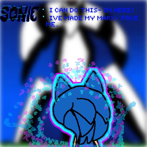 Pixilart Sonic Frontiers Drawing By The 91 Hero