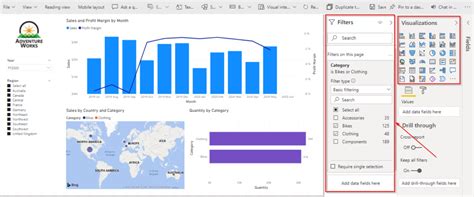 Power BI Filters Automatic Filters Manual Filters Drill Through Filters