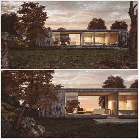 Pasquale Scionti Sunset Version Archviz Vray Quixel Forest Pack