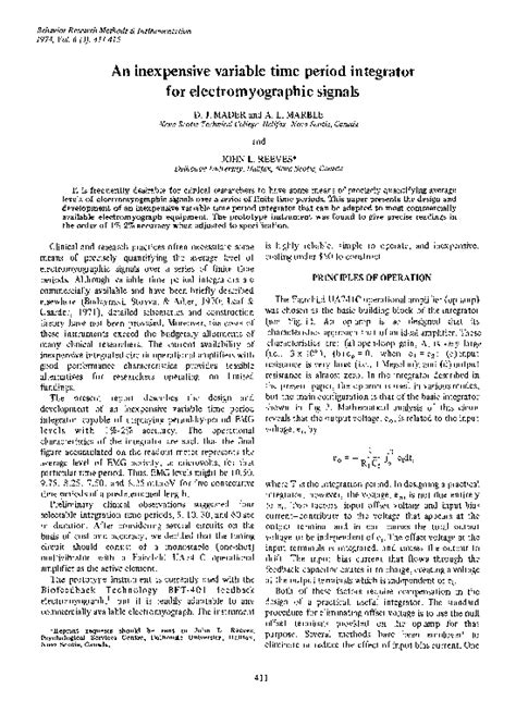 Pdf An Inexpensive Variable Time Period Integrator For Pdf An Inexpensive Variable Time Period Integrator For
