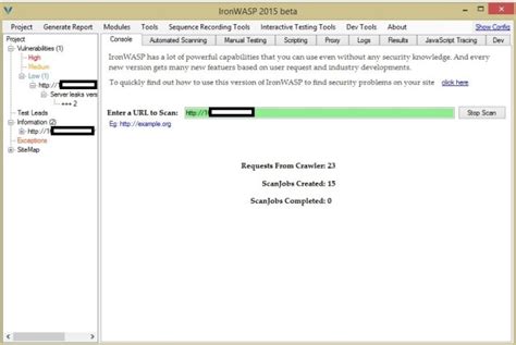 Ironwasp Open Source Advanced Web Security Testing Platform Tcat