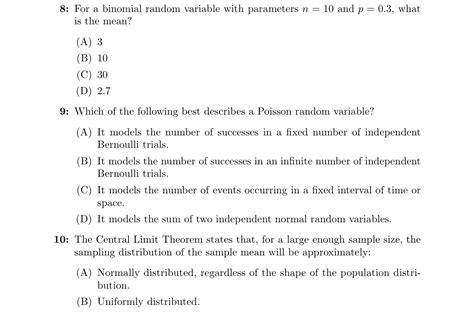 Solved For A Binomial Random Variable With Parameters Chegg