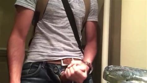 French Guy Leaves His Delicious Cum In Train Toilet