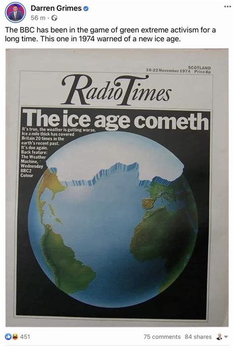 Simon Clark Taking Liberties The Ice Age Cometh