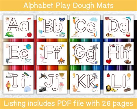Sparklebox Playdough Mats Letters At Nate Davidson Blog