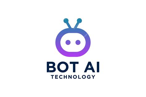 Premium Vector Bot Logo Design Concept Virtual Smart Assistant Bot