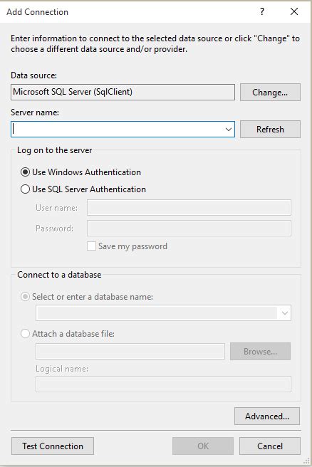 Sql Webapi Data Connection Stack Overflow