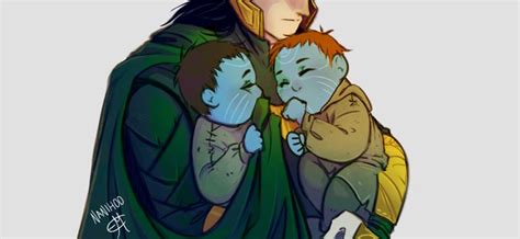 Loki Váli And Nari Loki Marvel Loki Fanart Loki And Sigyn