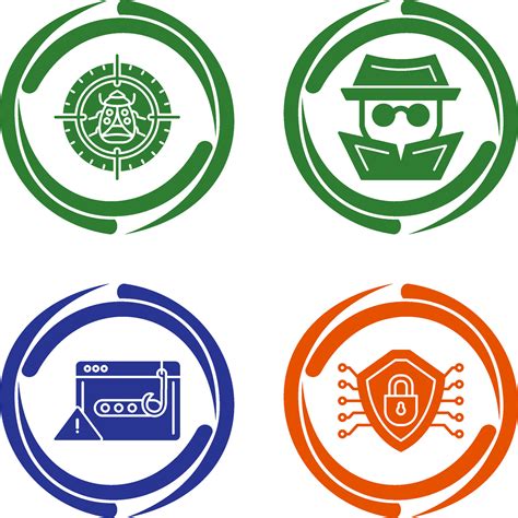 Bug Target And Hacker Icon 44715005 Vector Art At Vecteezy