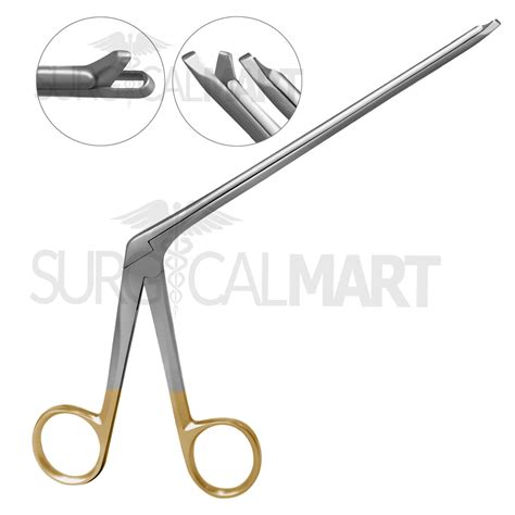 3 Weil Blakesley Nasal Forceps 4x12mm Bite Strangld 45° And 90°