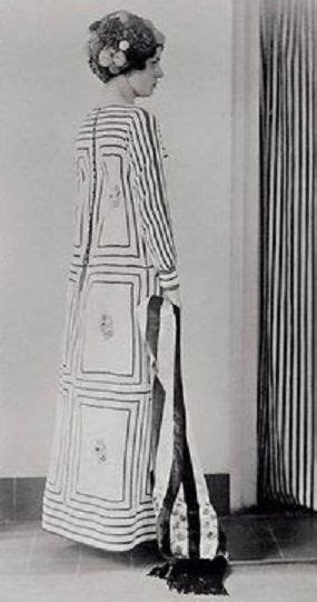 Josef Hoffmann Dress 1910 Vintage Fashion Art Art Nouveau